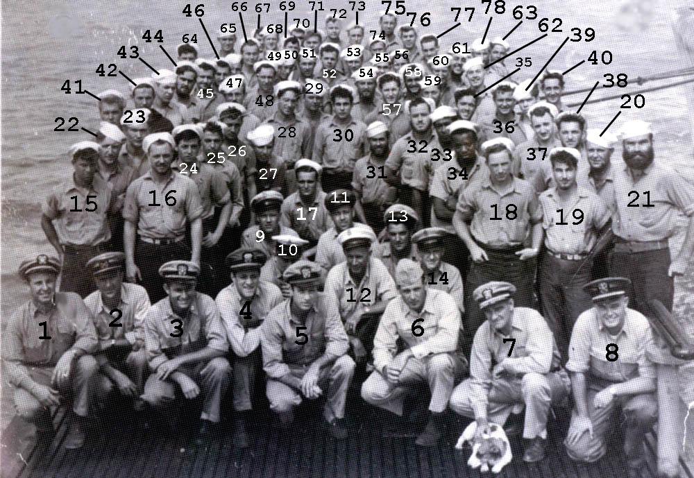 An Early Crew of the USS SENNET
